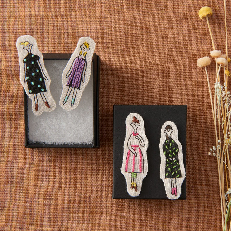 100 Ladies Embroidery Kit Trial Set, White - English Instructions ...