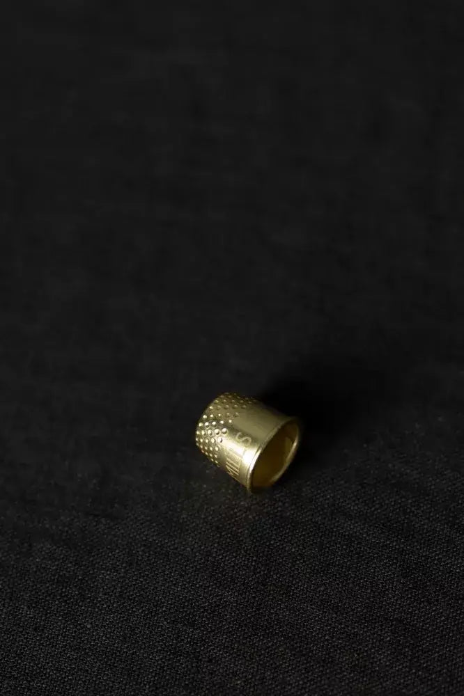 Brass Tailor's Thimble – Brooklyn Haberdashery