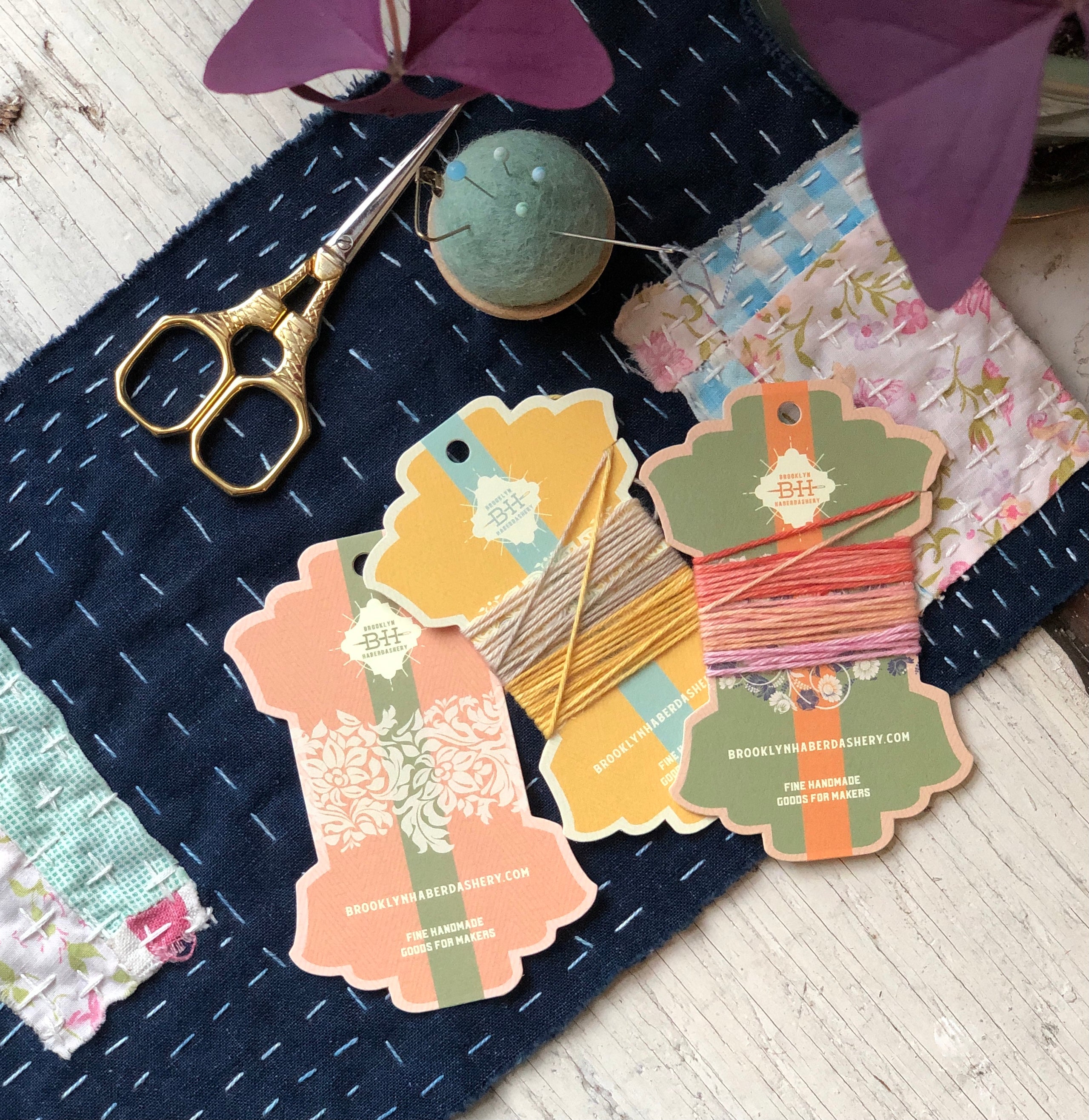 Thread Card Set of 12 – Brooklyn Haberdashery