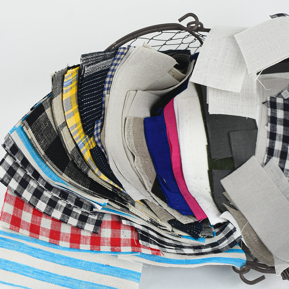 Linen Asst Colors Remnants - Large – Brooklyn Haberdashery