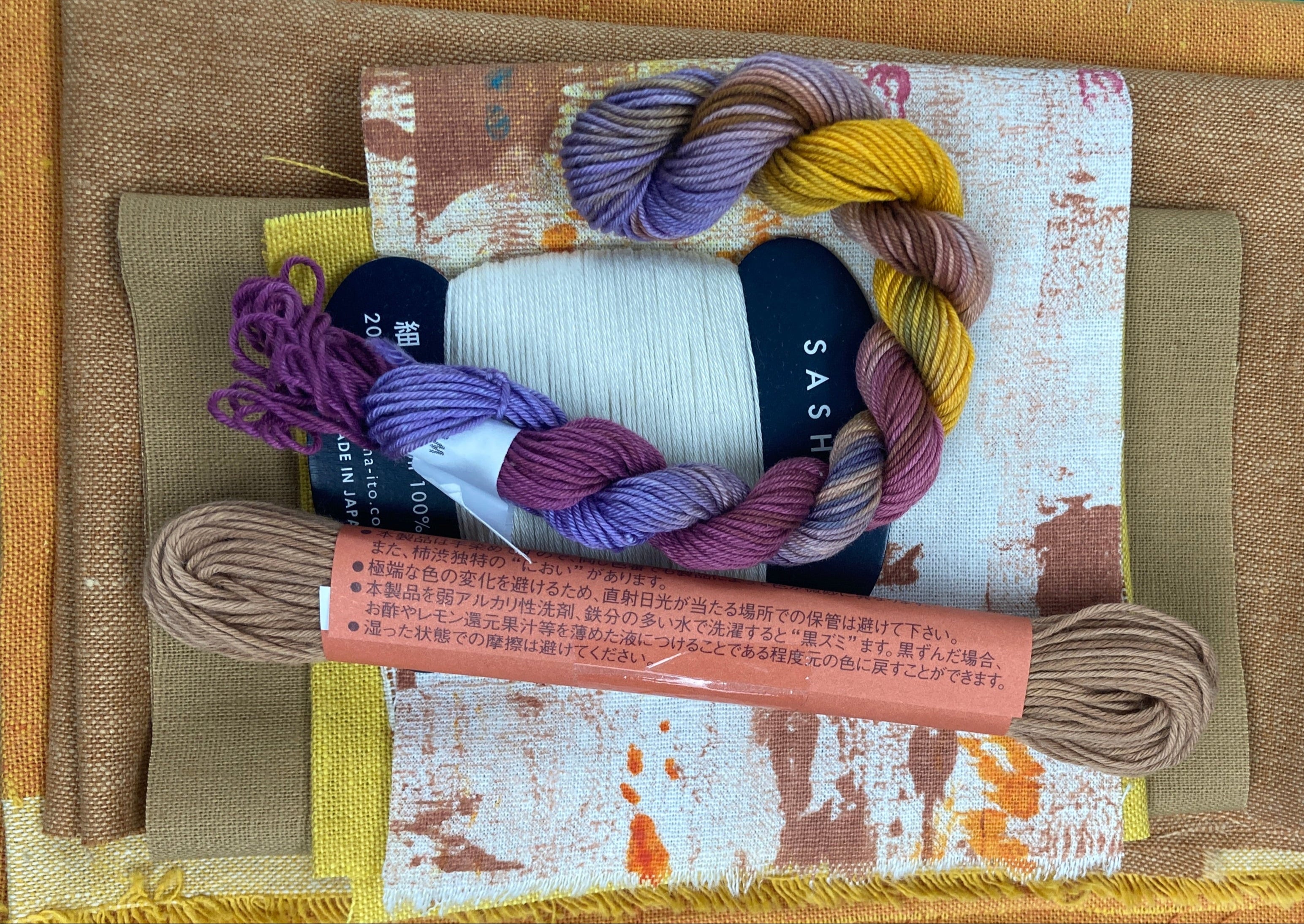 Brooklyn Mojo Fabric & Thread Bundle – Russet Glow – Brooklyn Haberdashery