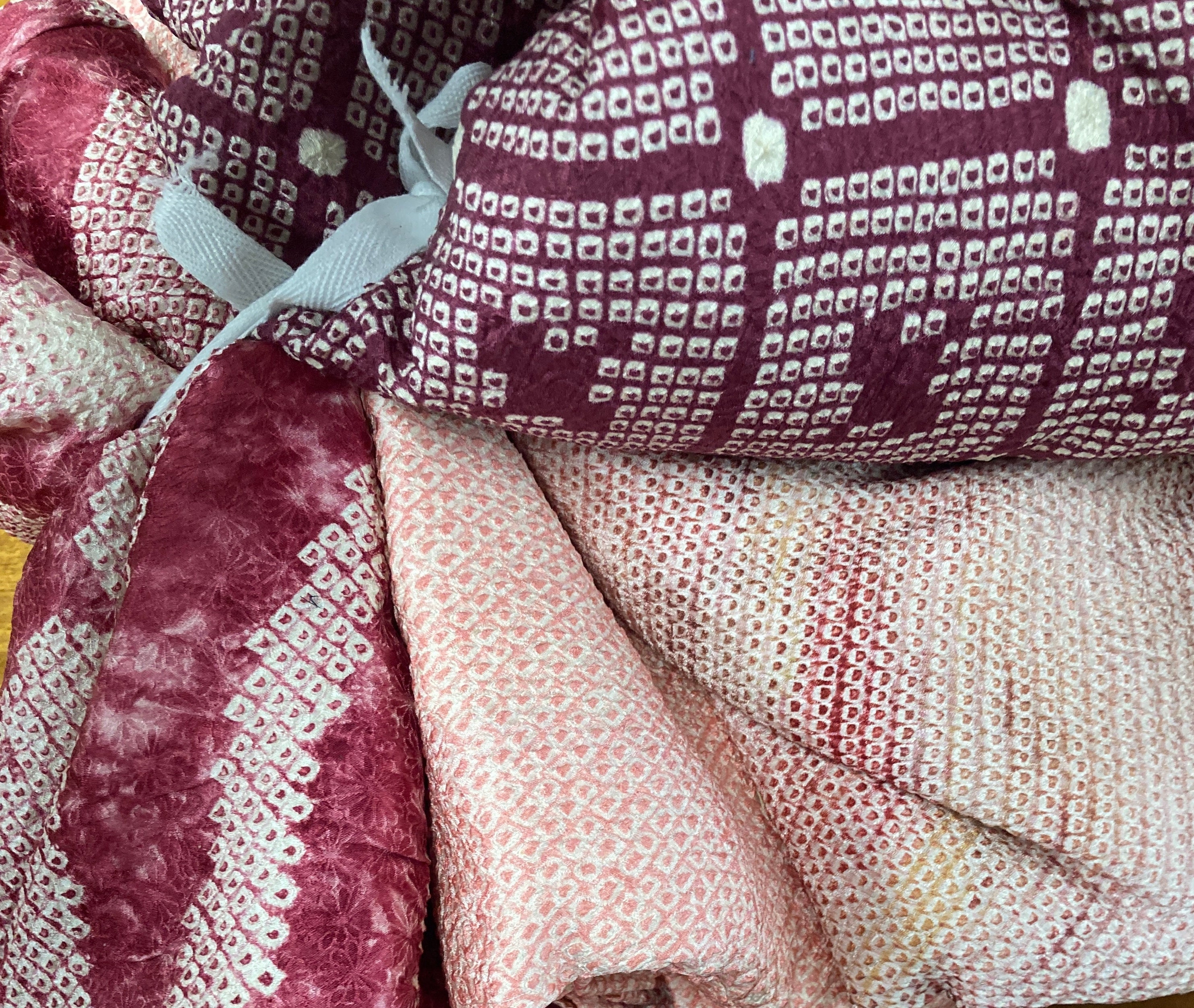 Vintage Shibori Silk Fabric Pack - Berry Bowl – Brooklyn Haberdashery