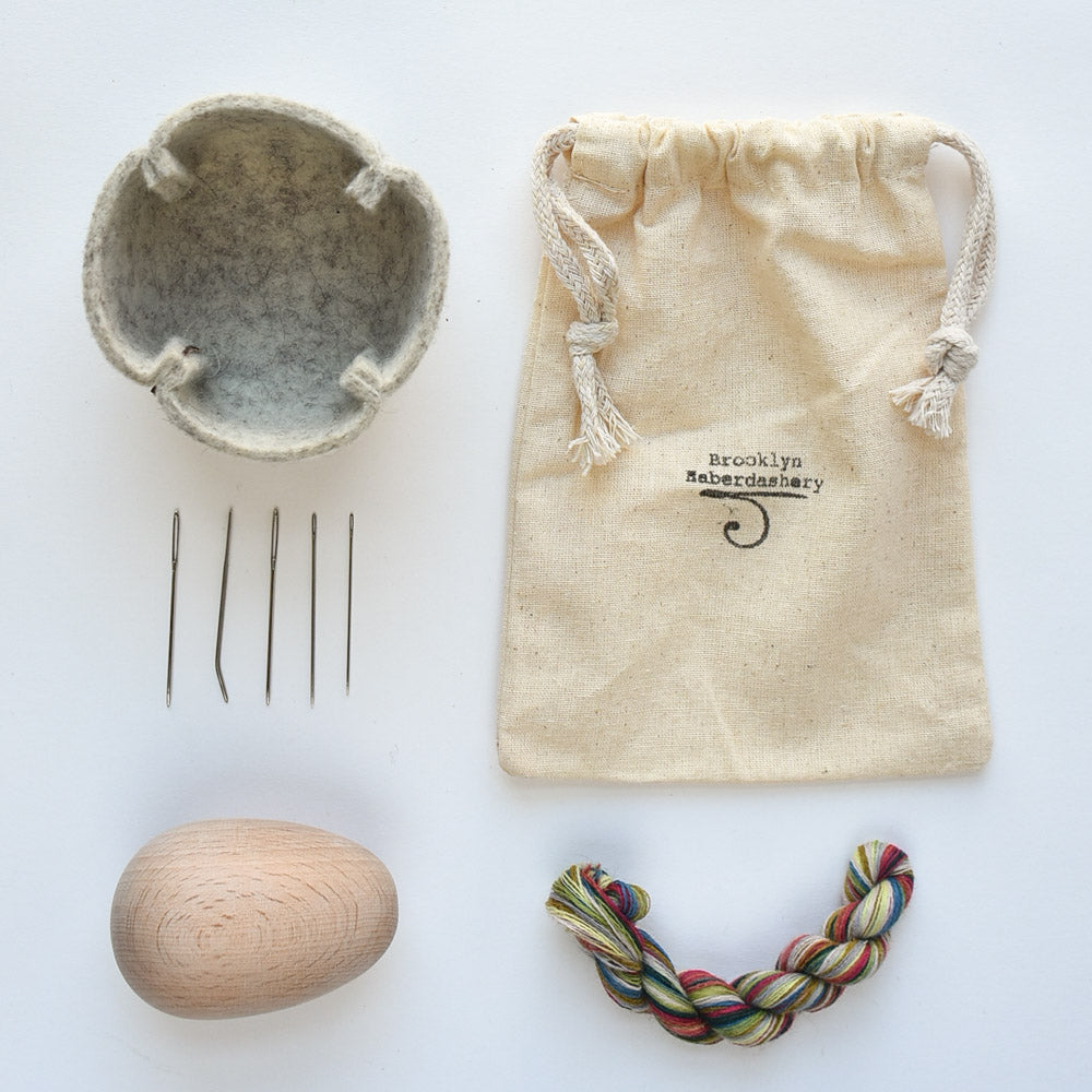 Darning Supply Kit - Quartz – Brooklyn Haberdashery