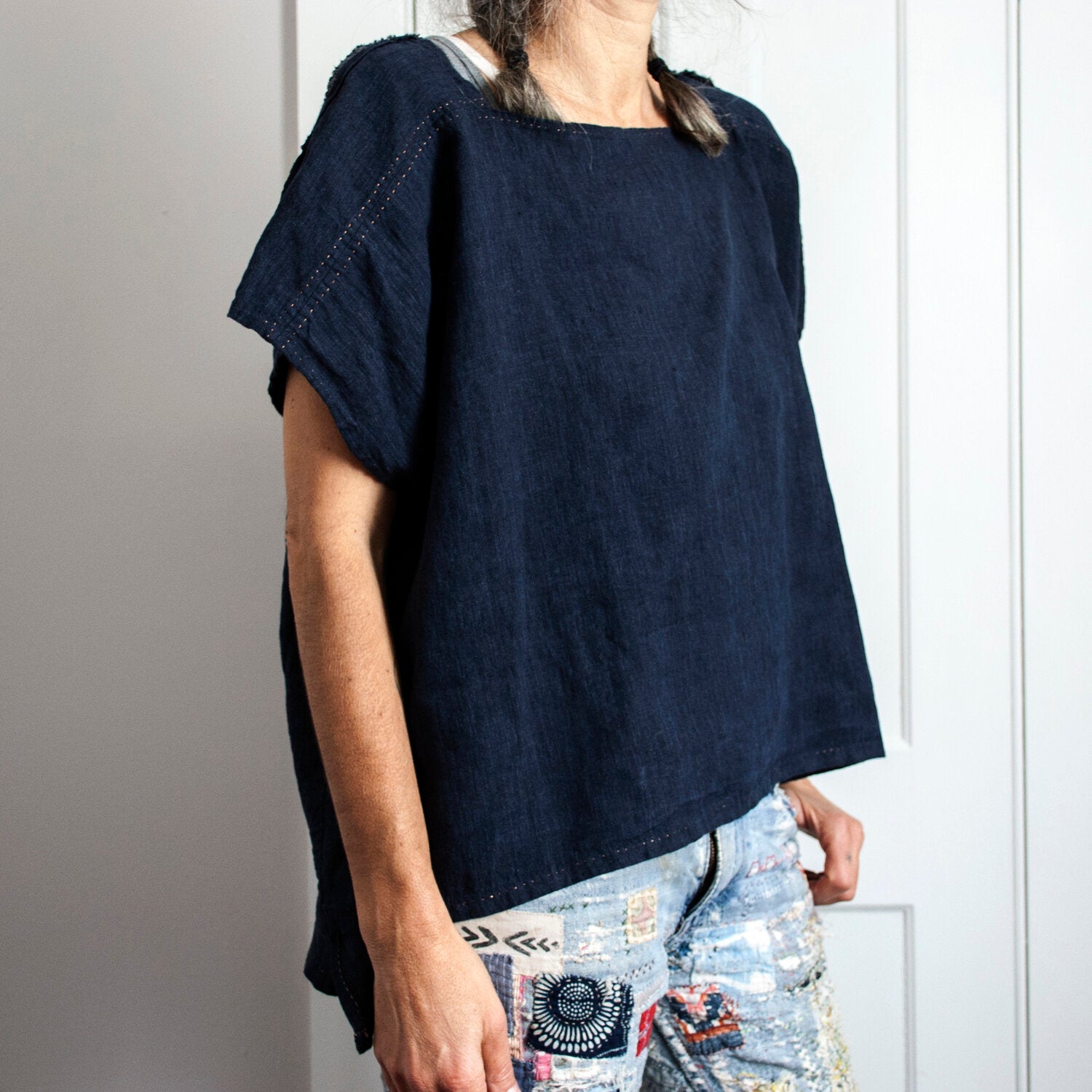 One Yard Minimalist Top Pattern PDF by KZ Stevens – Brooklyn Haberdashery