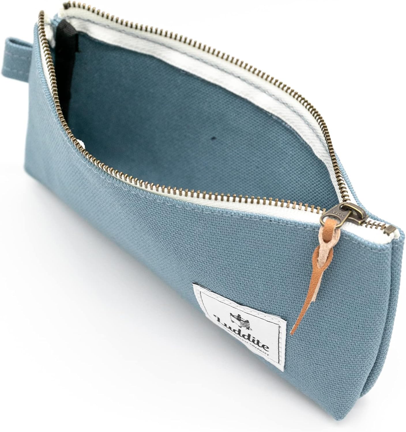 Kurashiki Canvas Pen Case - Gray – Brooklyn Haberdashery