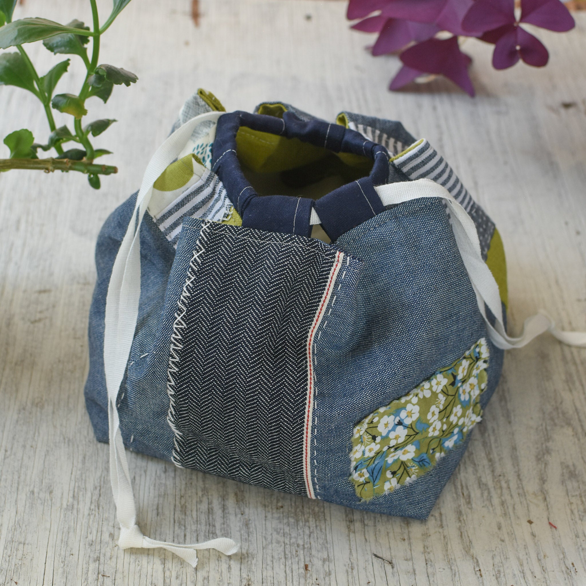 Modern Japanese Rice Pouch Pattern PDF by KZ Stevens – Brooklyn ...