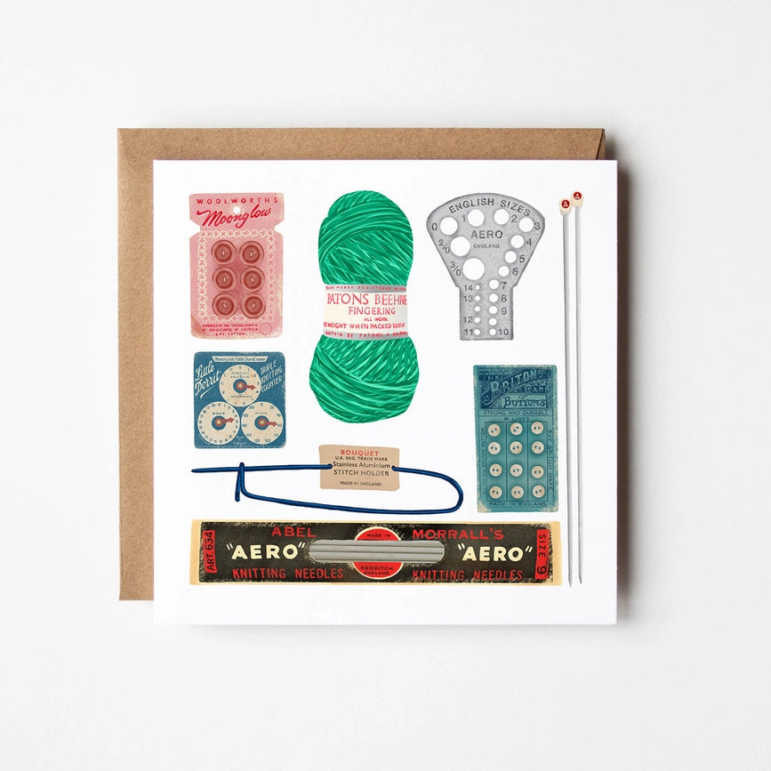 Knitting Collection Card – Brooklyn Haberdashery