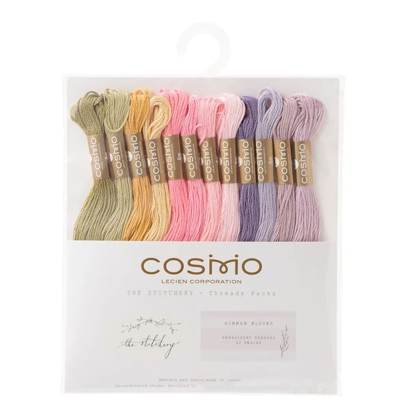 Embroidery Thread Pack - Summer Blooms – Brooklyn Haberdashery