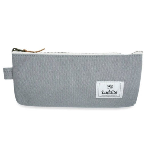 Kurashiki Canvas Pen Case - Gray – Brooklyn Haberdashery
