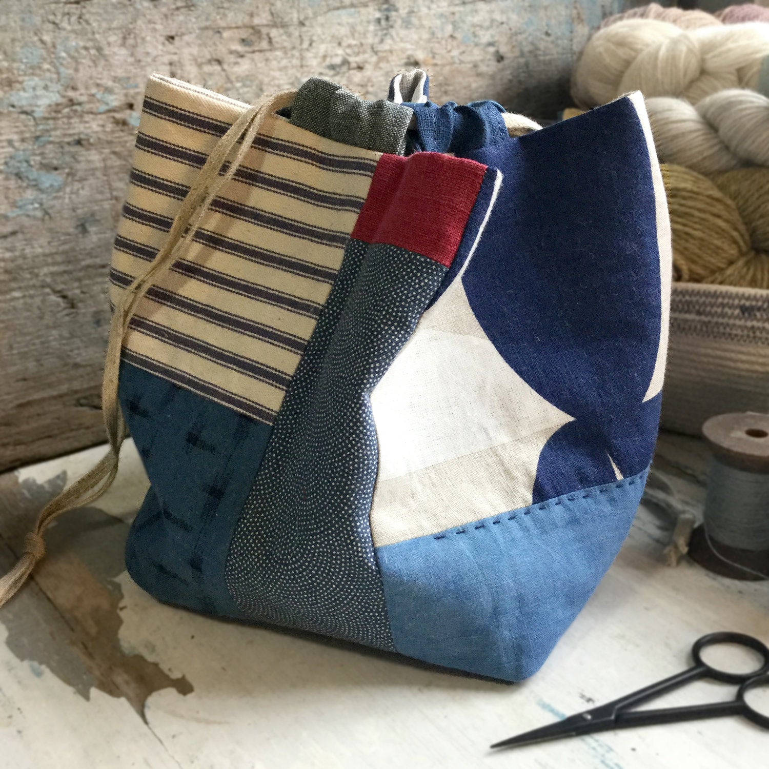 Modern Japanese Rice Pouch Pattern PDF by KZ Stevens – Brooklyn ...