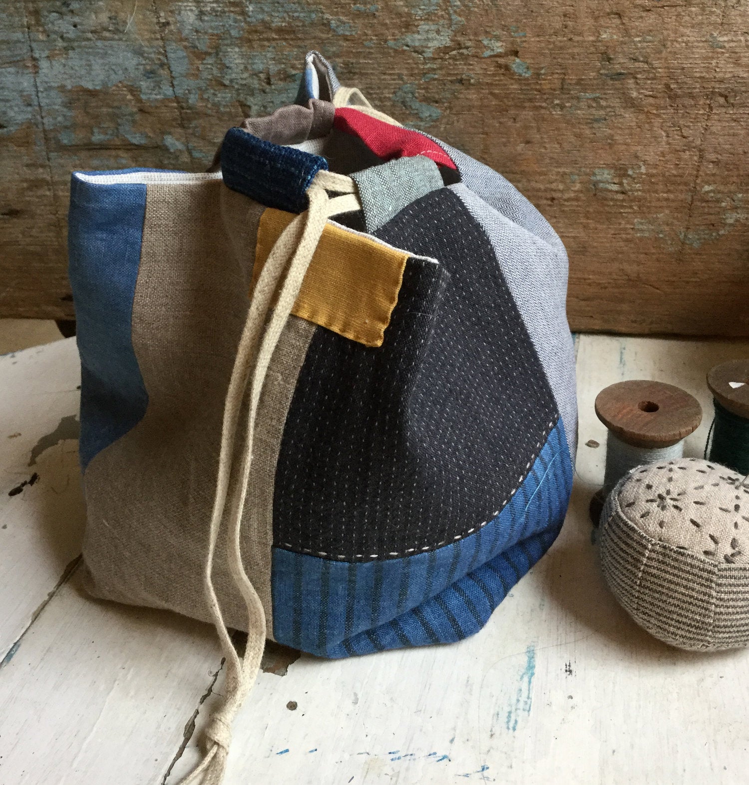 Modern Japanese Rice Pouch Pattern PDF by KZ Stevens – Brooklyn ...