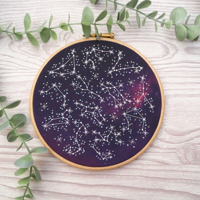 Astrology Horoscope Embroidery Cloth – Brooklyn Haberdashery