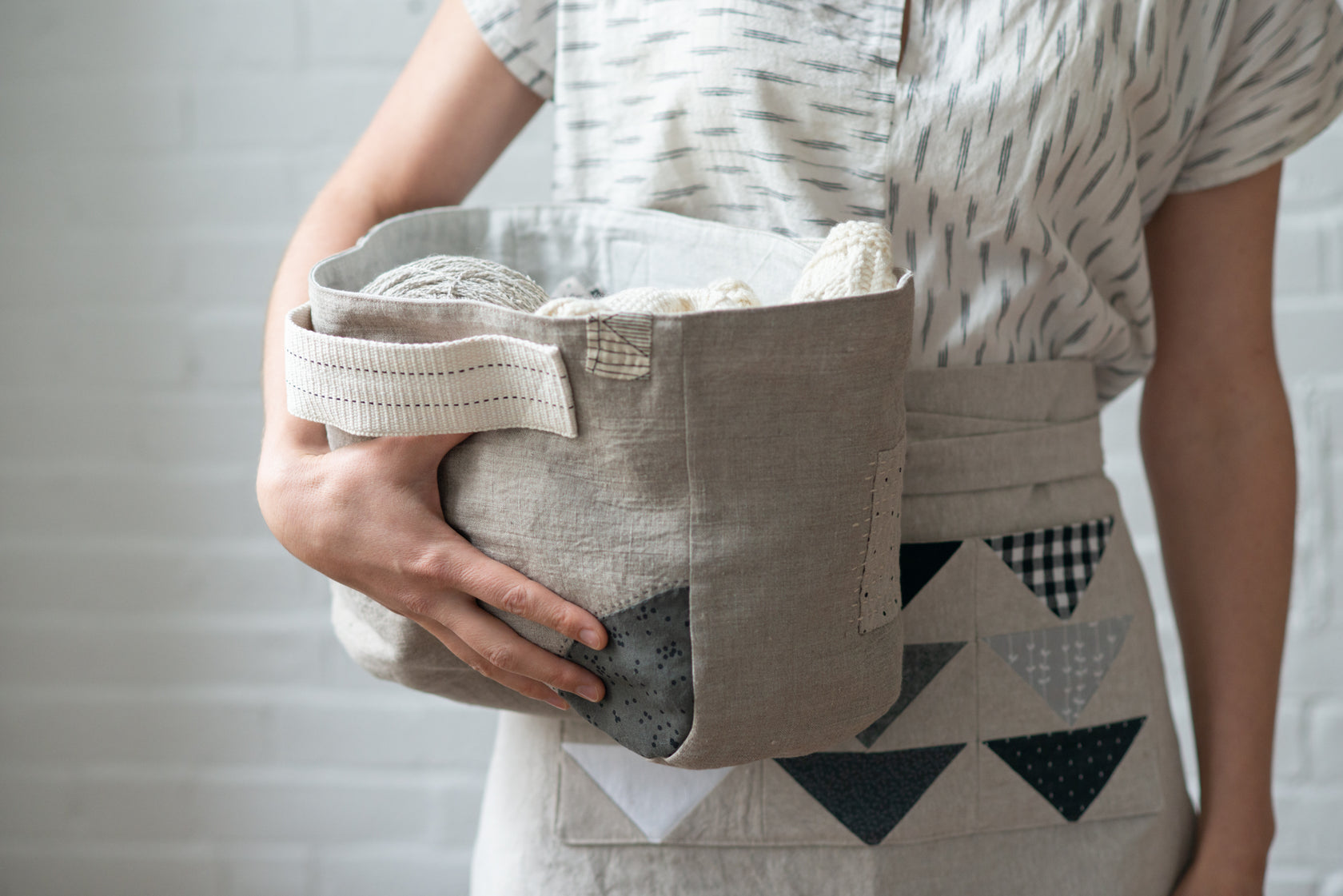 Side Handle Gusset Tote Pattern PDF by KZ Stevens – Brooklyn Haberdashery