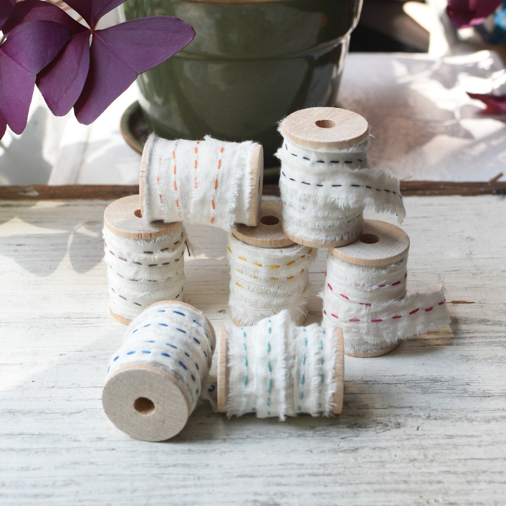 Hand Stitched Ribbon – Brooklyn Haberdashery