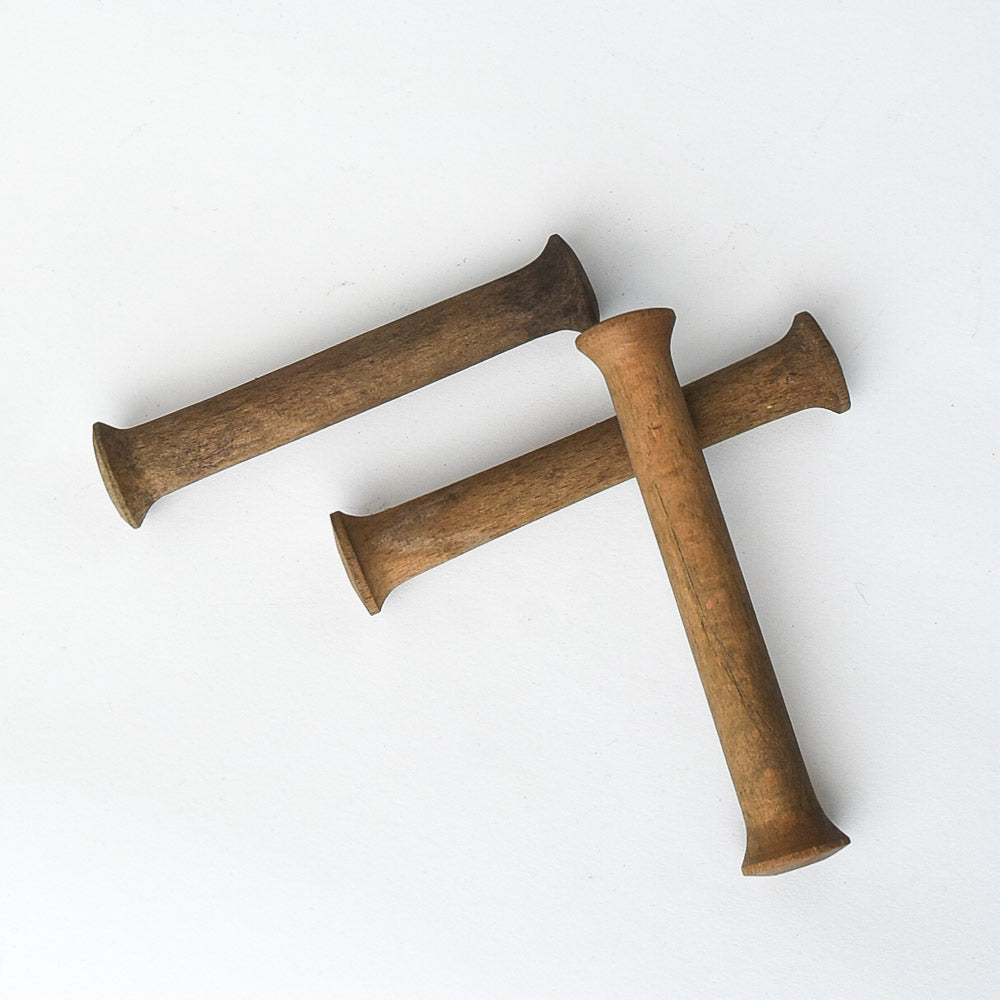 Rustic Wooden Spool from Silk Mill, 5" – Brooklyn Haberdashery